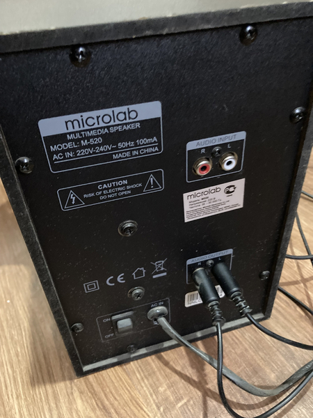 Продается колонки, стереосистема microlab M-520