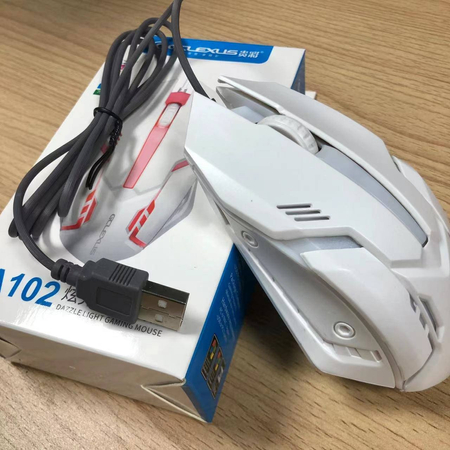 игровая мышка  с RGB подцевткой!