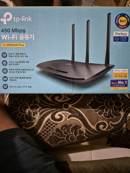 Продаётся Б/у вай-фай роутер Tp-link.TL-WR940N Plus