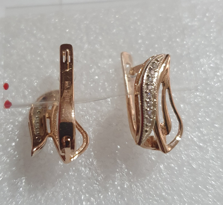 Серьги     золотые