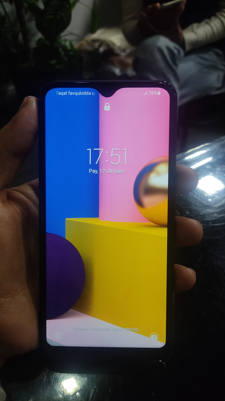 Samsung a 10 s sotiladi. Xotira 2/32 gb. Sastayana yaxshi,