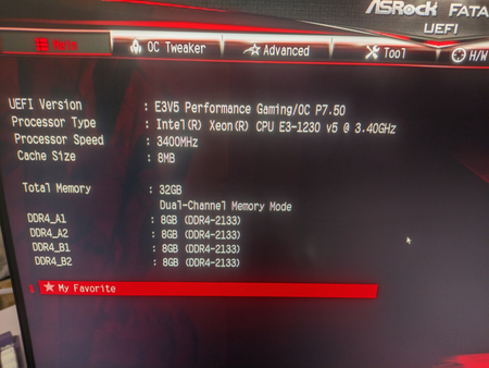 Материнская плата Asrock Fatal1ty E3V5