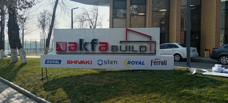 Banner, orakal, bukvalar, vizitka, taklifnoma, stend, shtenderlar