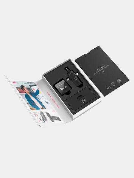Микрафон петличка Hoco 3in1 mikrafon universal