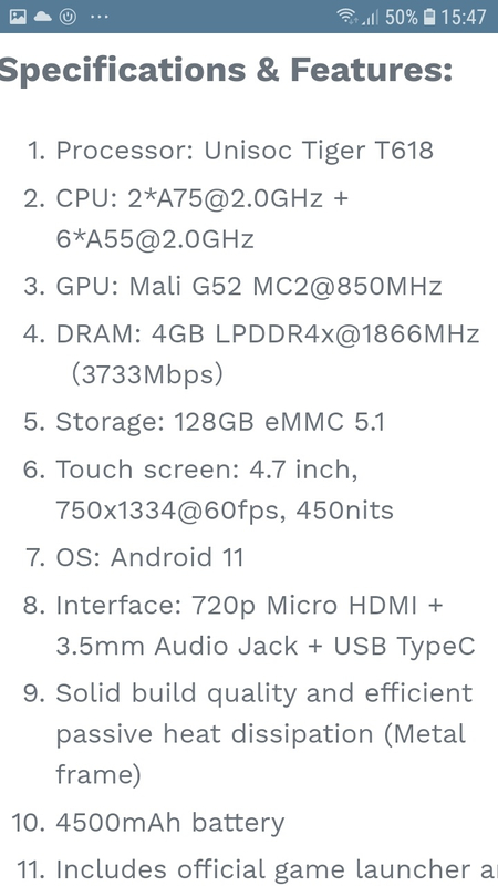 Продам приставку Retroid pocket 3+