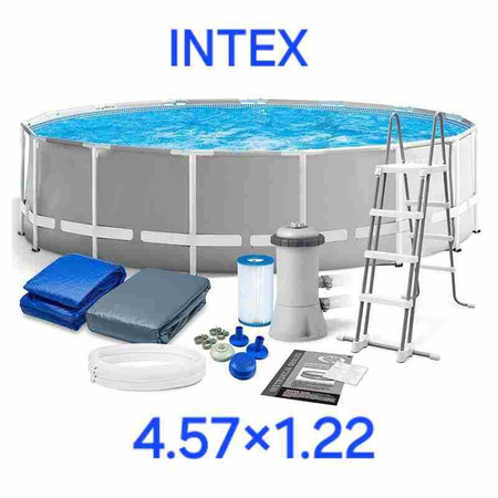 Каркасный бассейн | INTEX | basseyn | bassen | basen | басейн | IN-27