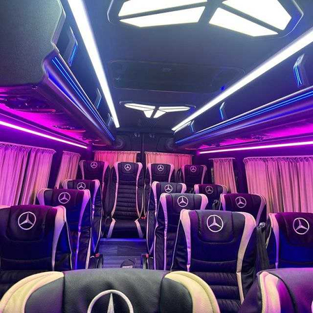 Mersedez sprintir xizmati va Avtobus xizmatlari