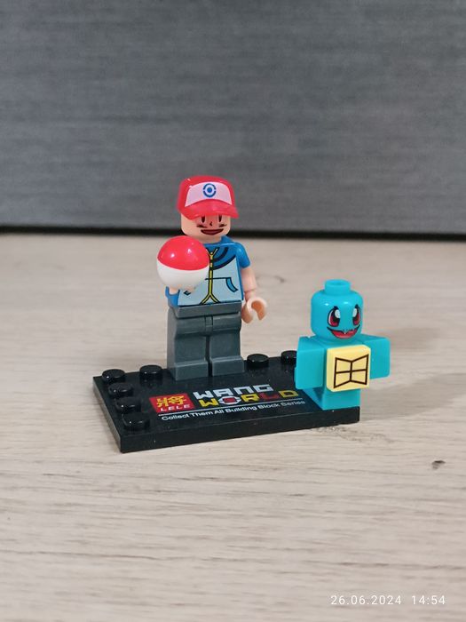 Lego Лего фигурки покемоны пикачу