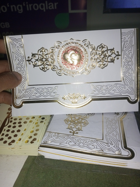 Taklifnoma chiqarish xizmati