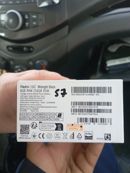 Redmi 13c sotiladi 8/256