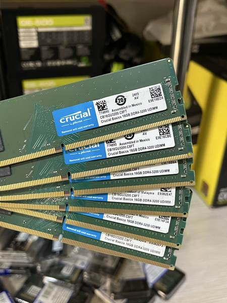 Crucial ddr16 Gb 3200 Upakovkasiz Yangi aperativkala