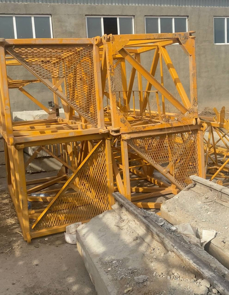 Аренда башенный кран 65 м марка: GMBH 63EC-B5 немецкая