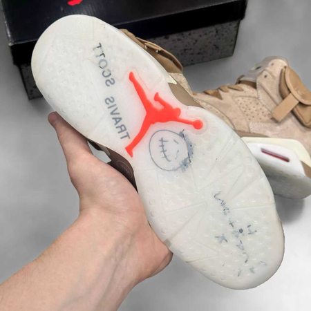 Nike Air Jordan 6 Retro Travis Scott British Khaki