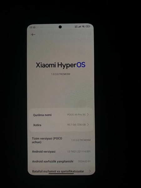 Poco X4pro 5G 8/256