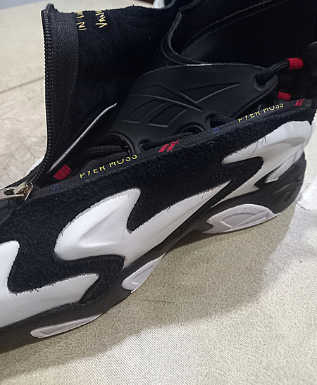 Кроссовки pyer moss x mobius experiment 3 'black white' Reebok,