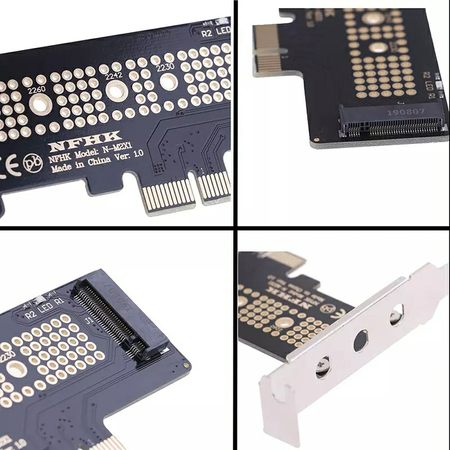 Адаптер NVMe ва NGFF PCIe x1