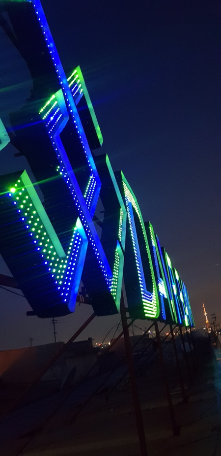 Tashqi Reklama Xizmati Наружная Реклама Объёмные буквы