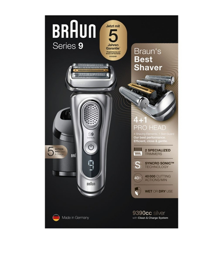 Бритва Braun 9390cc NEW Series 9