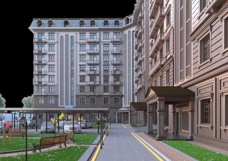 ЖК:Nikitina Евро ремонт 58м2 Паркенский;