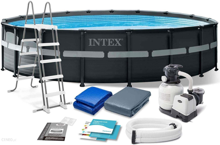 INTEX 549×132см Доставка есть  Ультра черные Бассейн
