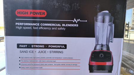 Professional Blender

Model MS-708

Kuchlanishi 220V

Chastotasi  50Hz