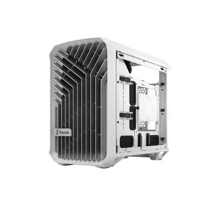 ^Корпус Fractal Design Torrent Nano - White TG Clear Tint