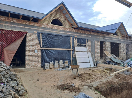 Кибрай! Продаётся дом коробка 3 сотки 7 комнат