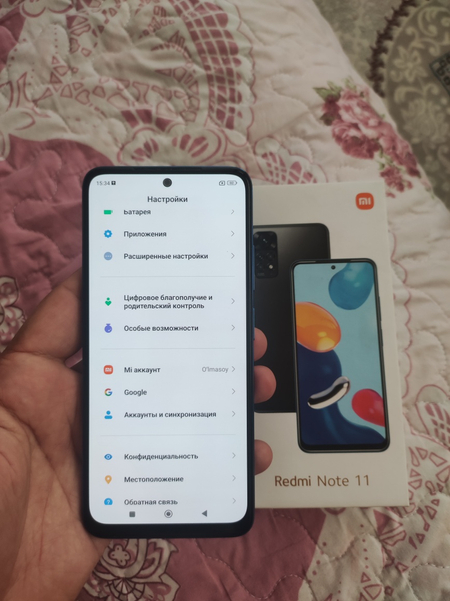 Xiaomi Redmi Note 11 6/128Gb Blue Igravoy Karobkami Sastayani Ideal