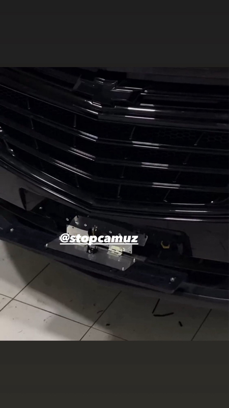 Окидные рамки на L9 Tesla Equinox Jentra откидной подномер радар