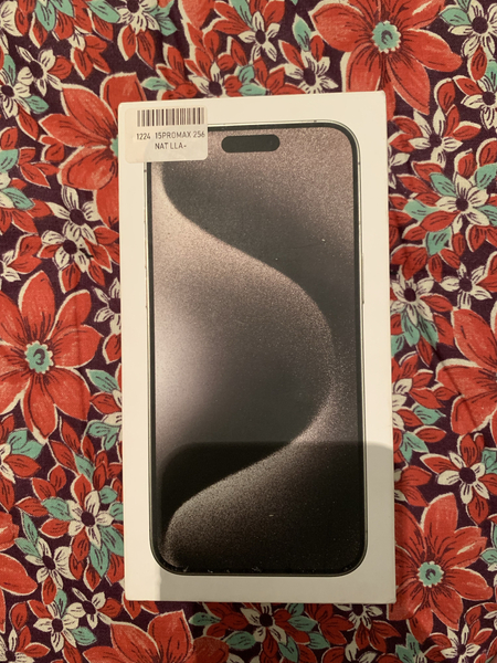 Iphone 15 promax LLA