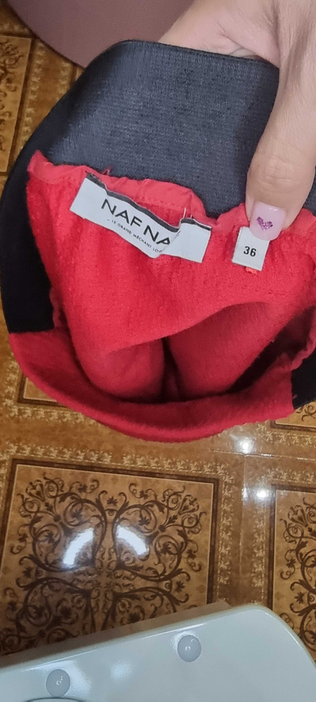 Красная юбка Naf Naf