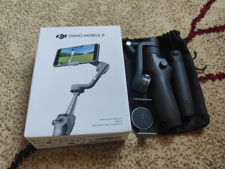 DJI OSMO 6, пользовались где-то 10 раз за всё время.