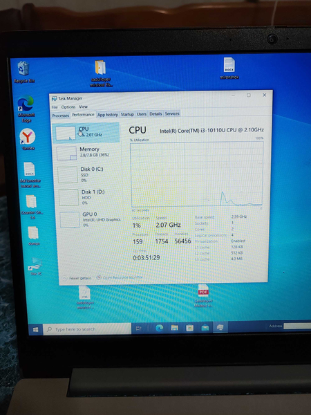 Noutbuk Lenovo core i3
