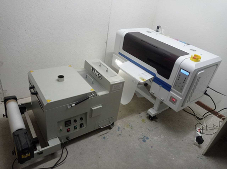 DTF Linko Printer принтер + шейкер с печкой + ПО, рулонный (30х100 см)