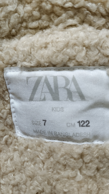 Джинсовая утеплённая куртка от бренда ,, Zara,,