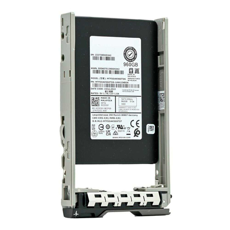 Жесткий диск для ЛЮБЫХ серверов SSD SATA 6G 960GB Read-Int. 2.5'