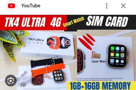 TK4 Android Smart Watch