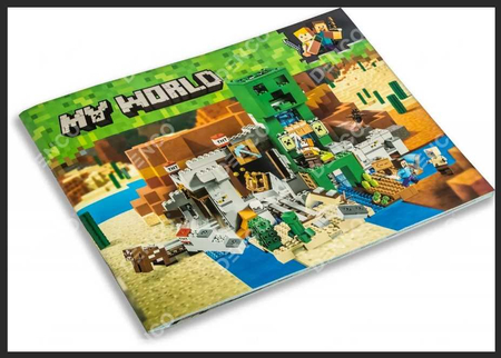 Майнкрафт шахта 852 деталей из коллекции Lego My World Lari