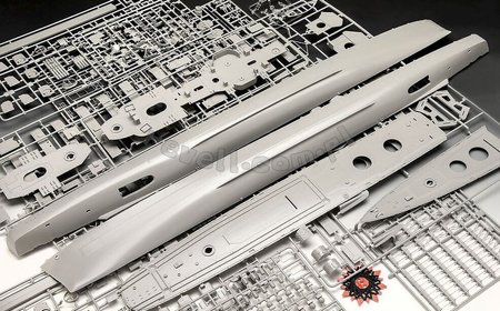 Сборная модель Эсминца класса 119 (Gem), Fletcher (USA) 1/144 Revell