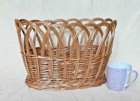 Корзинки из натуральной лозы.