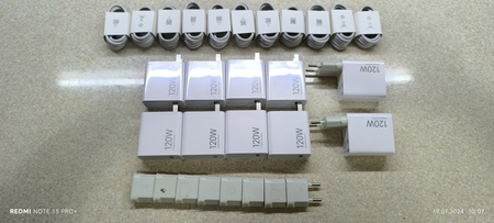Зарядное устройство 120w 67w Оригинал 100%