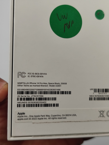iPhone 14 pro max 256 gb 96% ёмкость
