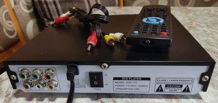 Samsung DVD-777 почти новый, полностью рабочий