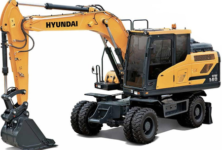 Колёсный экскаватор Hyundai R140W-9S muddatli to'lovga