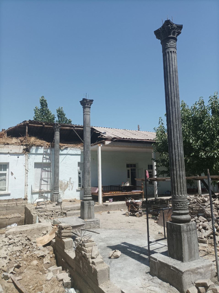 Rim ustunlari quyish xizmati