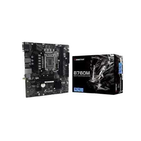 Материнская плата BIOSTAR / B760MX2-E / B760 / LGA1700 / DDR5