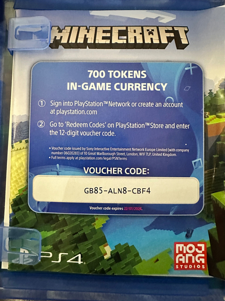 Minecraft для ps4/5