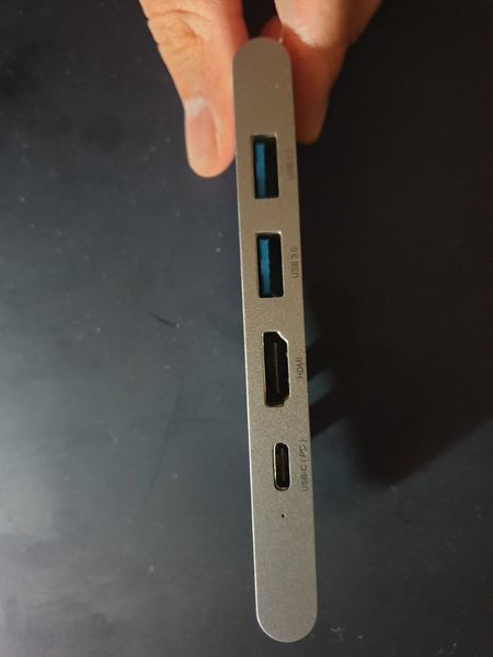 Macbook lar uchun type-c multiple adapter