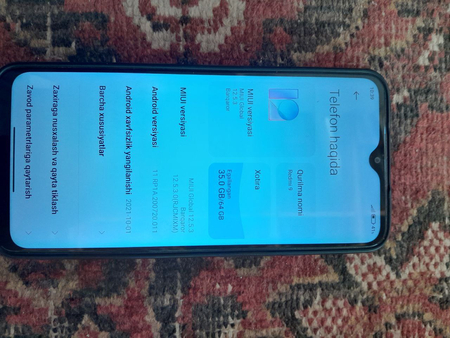 Redmi 9 64 GB rangi yashil 750 ming