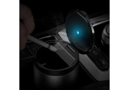 Автомобильная пепельница Baseus Premium Car Ashtray Черный